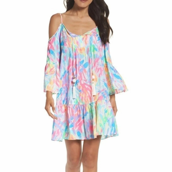 Lilly Pulitzer | Dresses | Lilly Pulitzer Alanna Dress L Sparkling ...